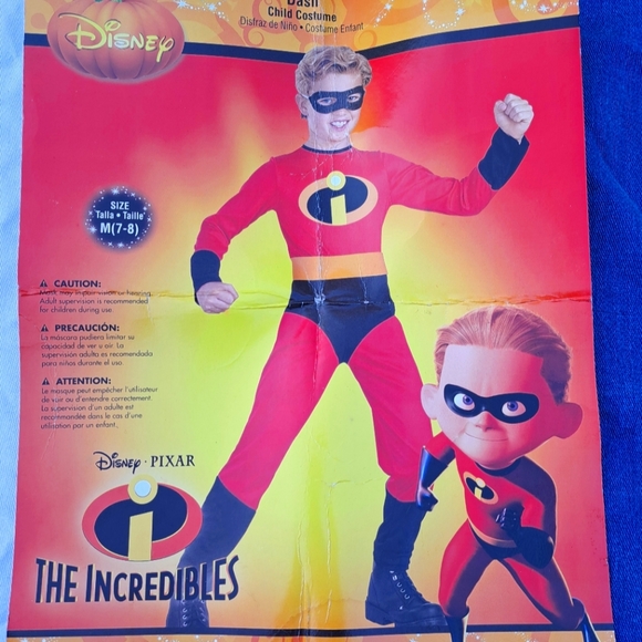 Disney Other Dash Incredibles Costume M Poshmark